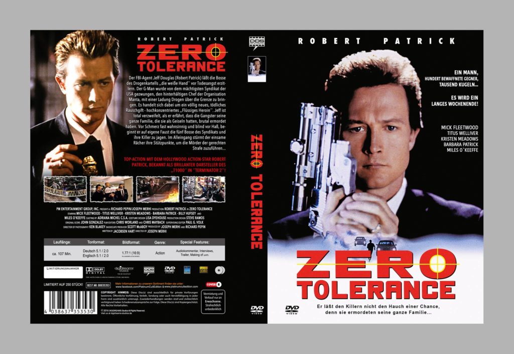 Zero Tolerance [DVD-Mediabook] – Cover B | Platinum Cult Shop