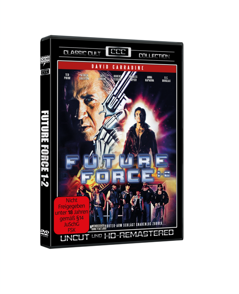 FUTURE FORCE 1+2 CCC DVD Double-Feature | Platinum Cult Edition